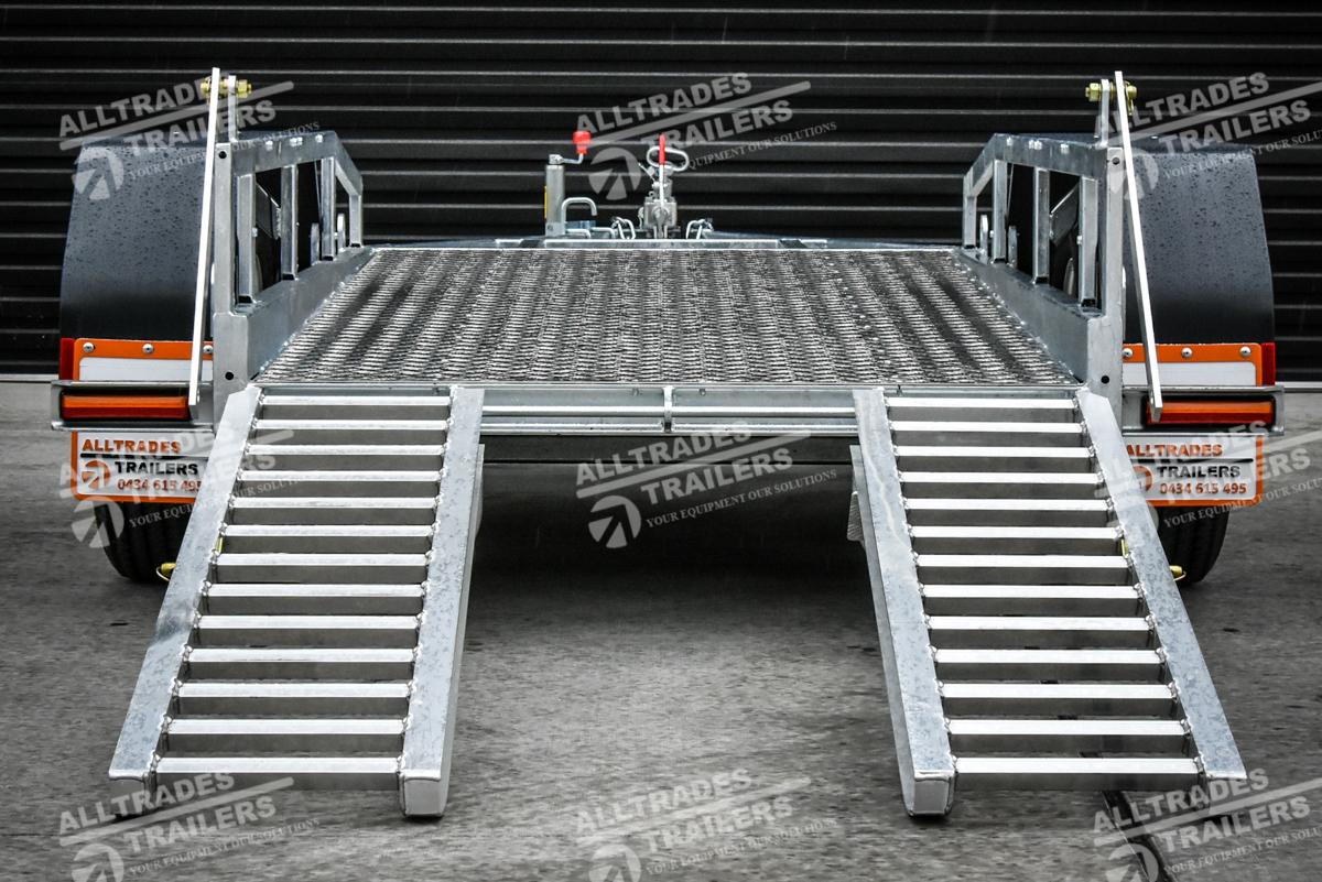 2t Skid Steer Custom Trailers Brisbane And Gold Coast